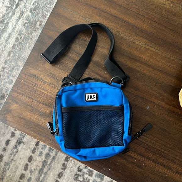 GAP | Bags | Vintage Gap Blue Crossbody Bag | Poshmark